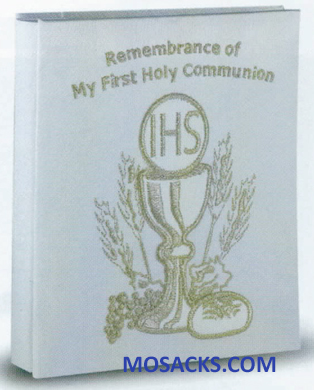 Remembrance of My First Holy Communion Photo Album with Satin cover and ...