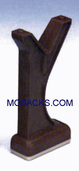 Non-Breakable Plastic Pew Kneeler Leg With Rubber Foot RU-9